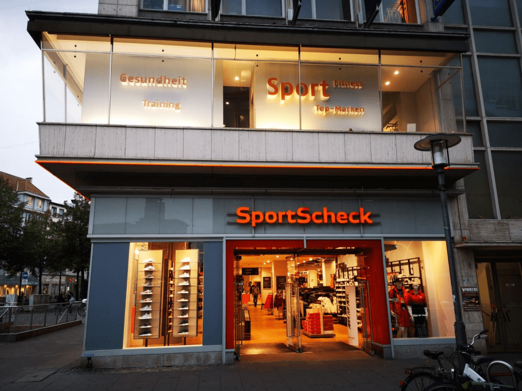Der SportScheck online shop