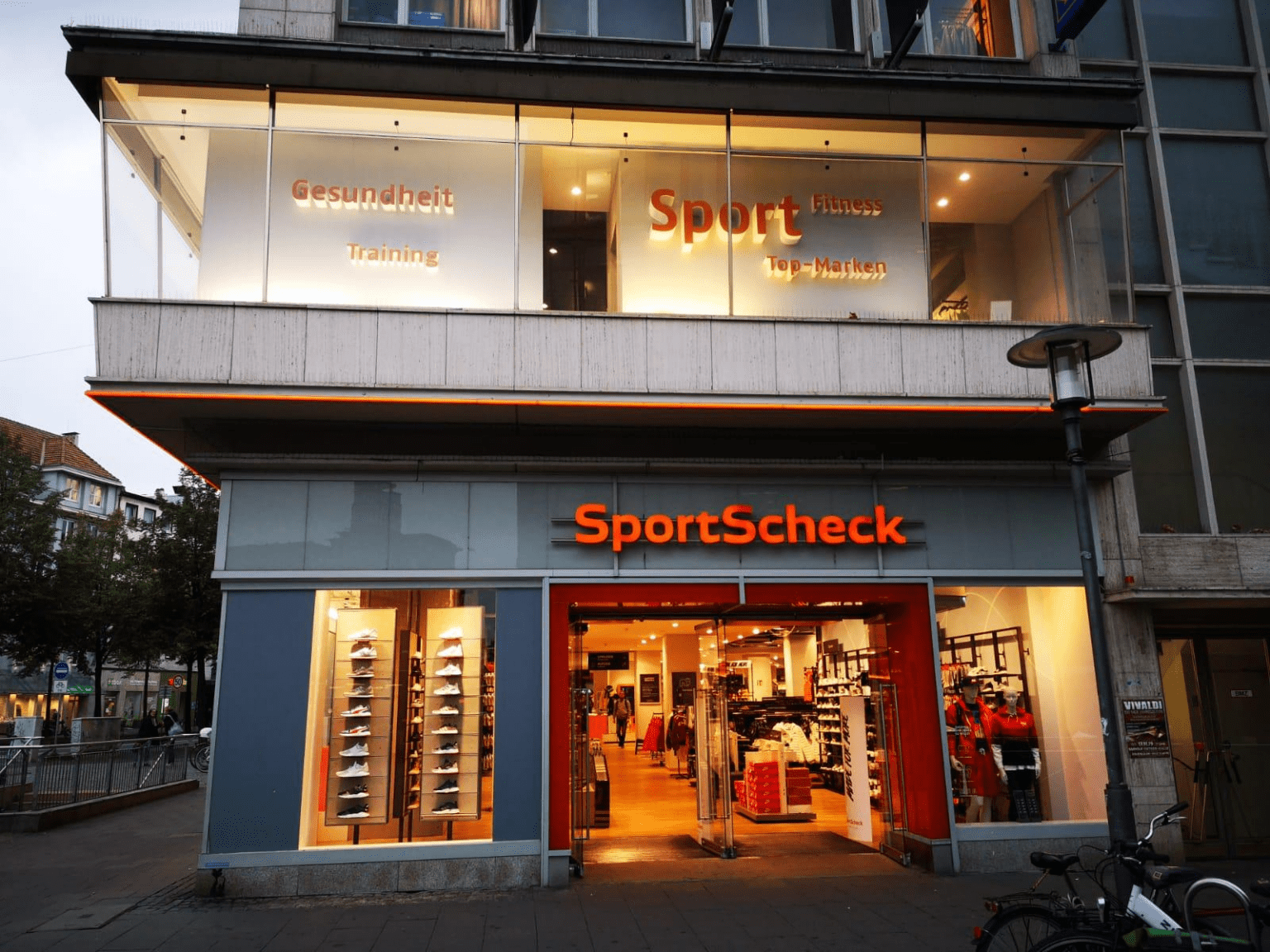 Der SportScheck online shop